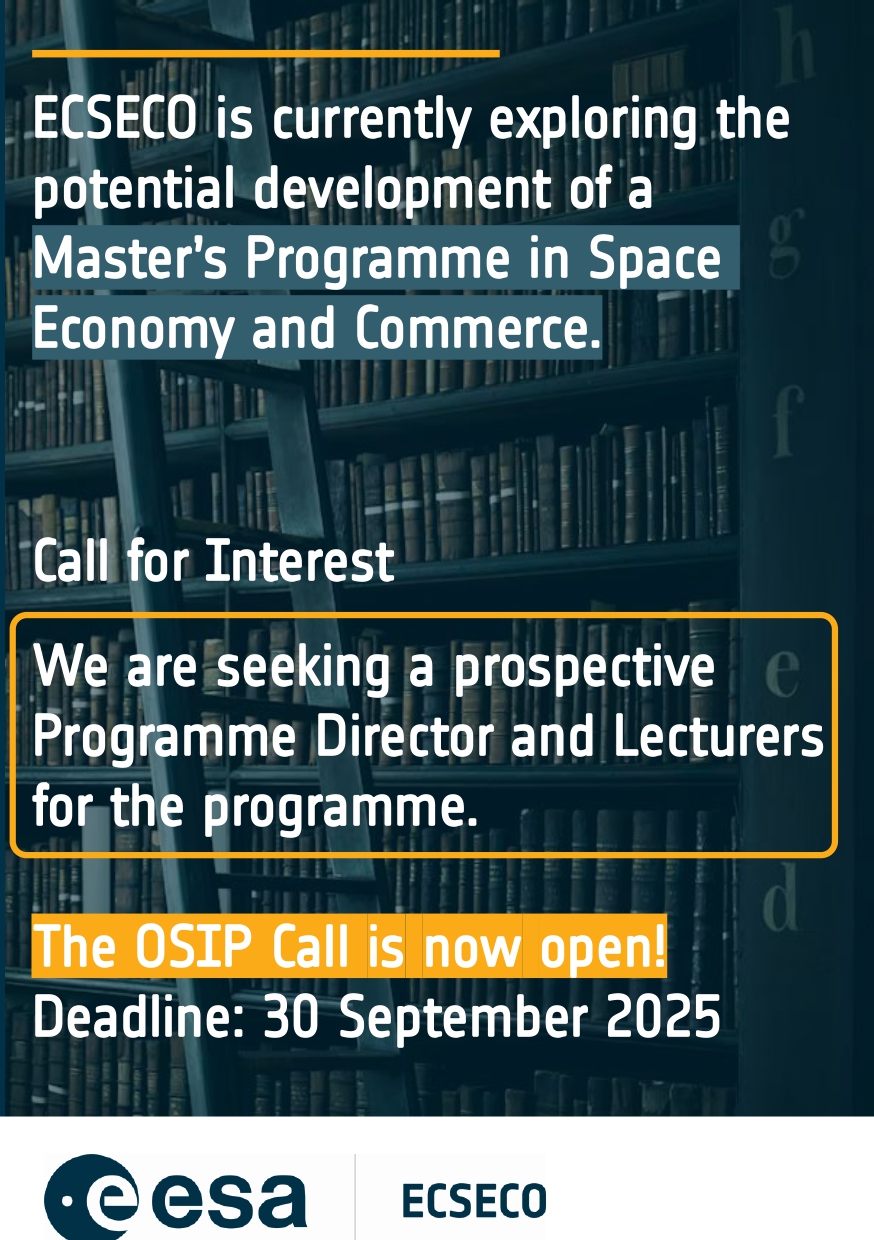 Call for Interest for Prospective Programme Director and Lecturers for ...